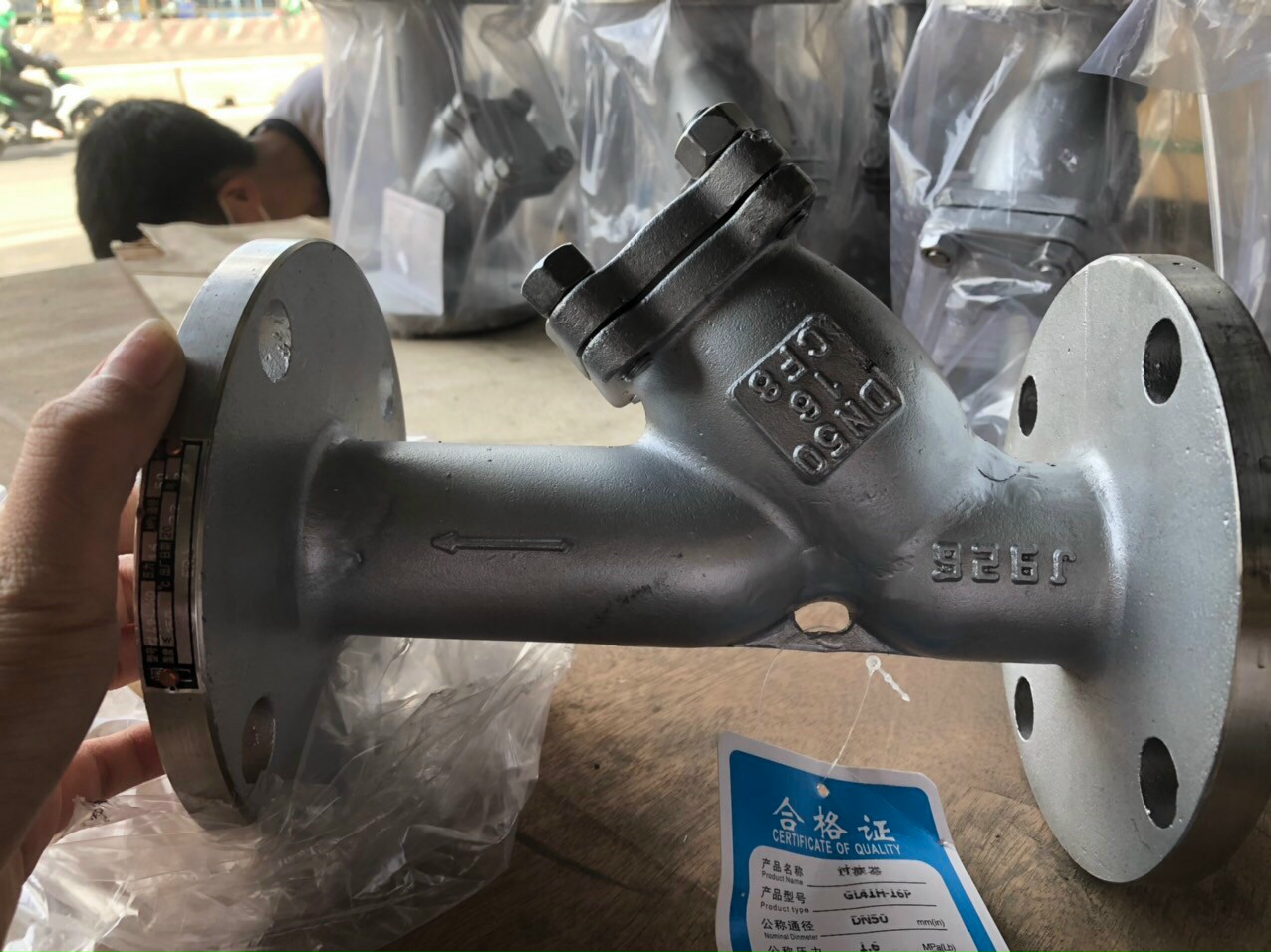 Lọc Y inox mặt bích | inox 201. 304 | DN50-DN350 - Vinh An