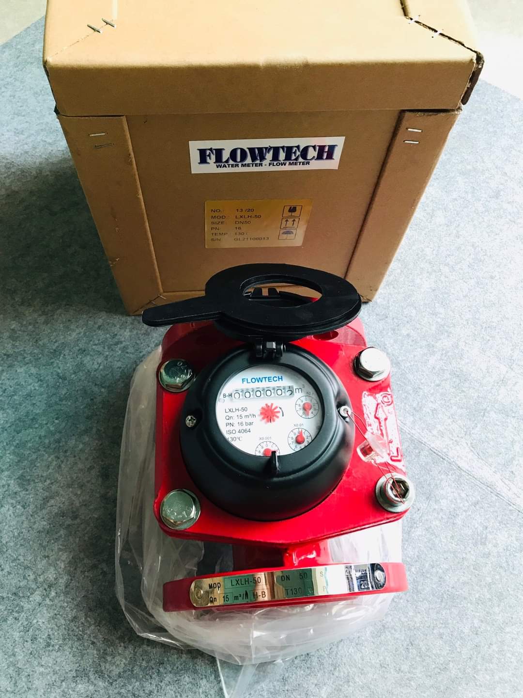 Đồng hồ nước nóng Flowtech 130oC DN50-DN300 - Vinh AN