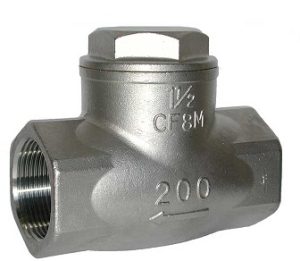 Van 1 chiều inox DN40 (1.1/2") lắp cho ống 48mm -Vinh An