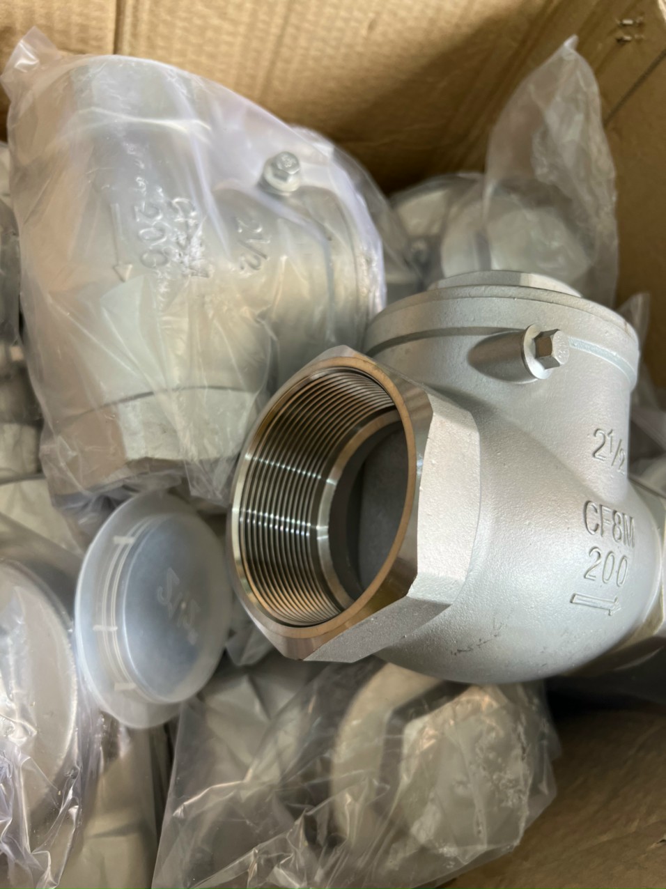 Van 1 chiều inox CF8M phi 60mm DN50 2'' - Vinh An