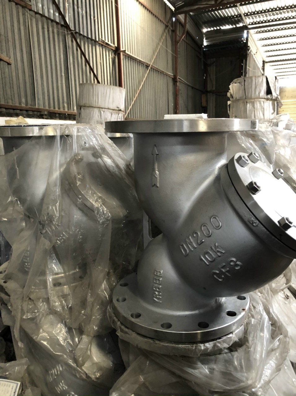 Van y lọc DN200 I Y lọc gang DN200 I Y lọc inox 304 DN200 - Vinh An